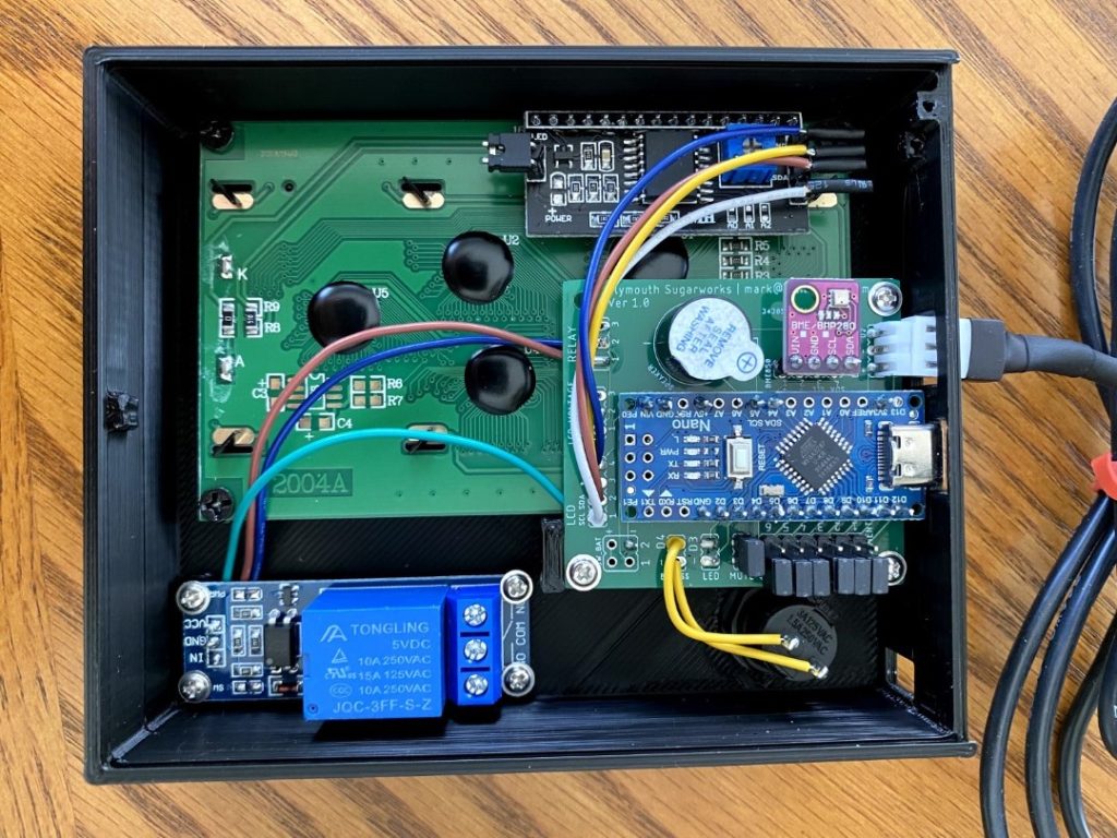 Maple Digital Barometer with Probe and Relay (Auto Draw Off) – Plymouth ...